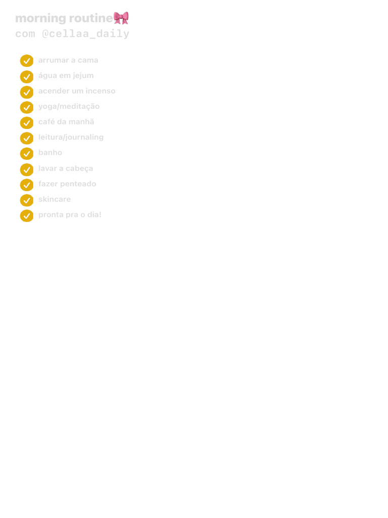 Morning Routine? 3 | PDF