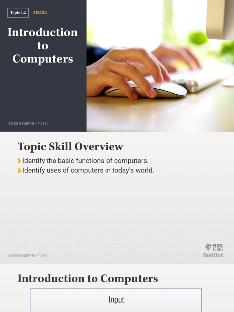 Computer Functions and Uses Explained | PDF