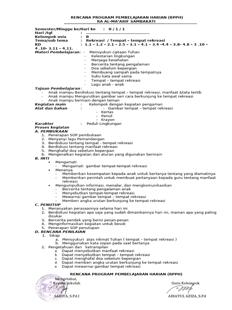 RPPH B Semester 2 MG 1 | PDF
