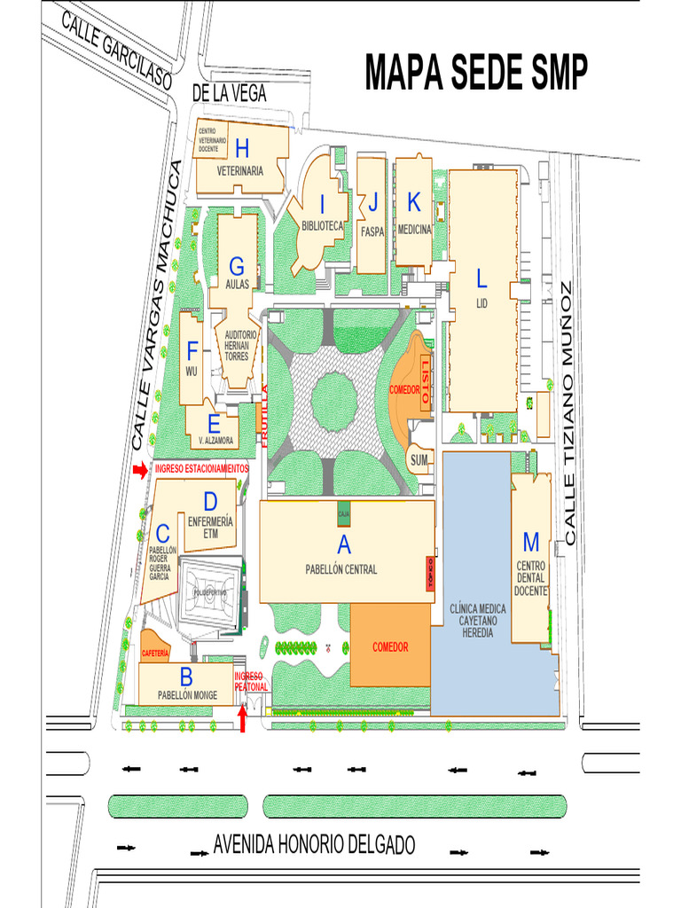 Map Campus SMP | PDF