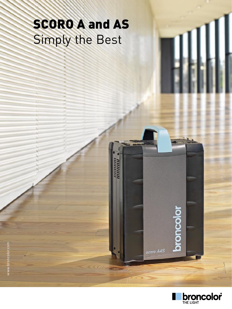 Broncolor Download Brochures Power-Packs Scoro en 02 | PDF | Flash ...