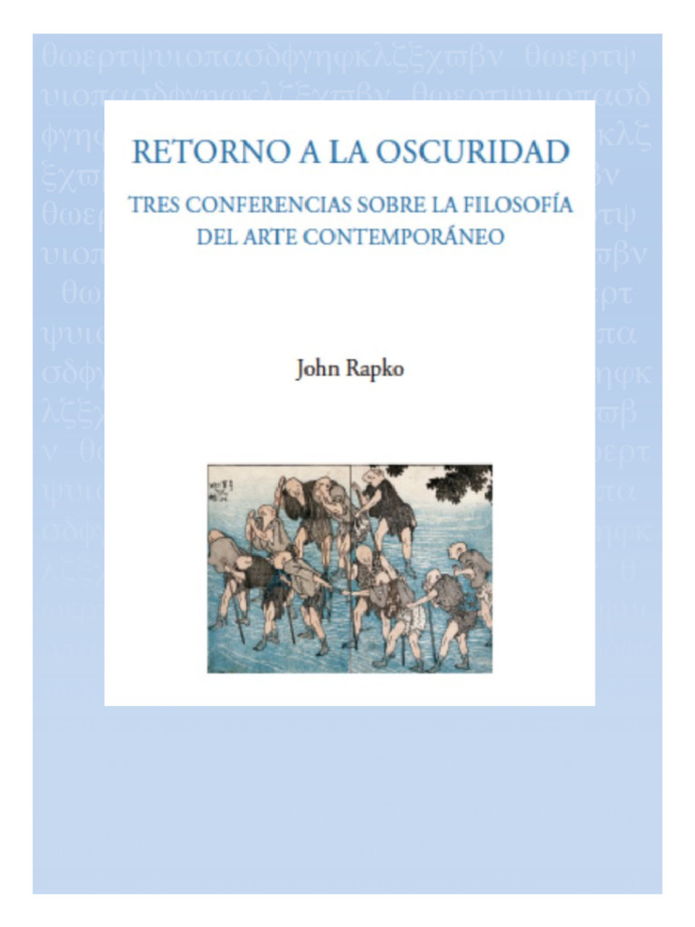 Retorno A La Oscuridad 2023 John Rapko C | PDF