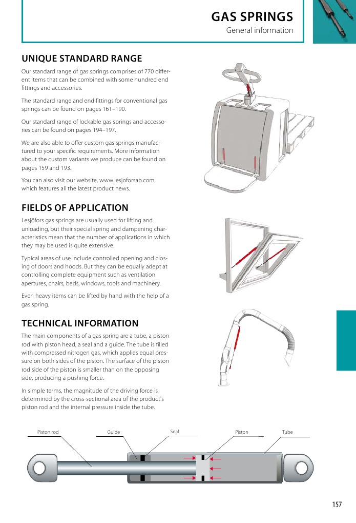 GasSpring 157-160 en | PDF | Gases | Engineering Tolerance