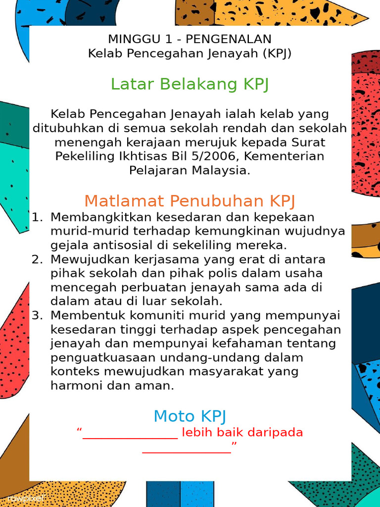 Minggu 2 (KPJ Murid) | PDF
