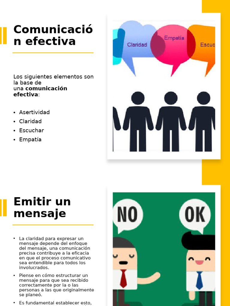 Comunicacion Efectiva | PDF