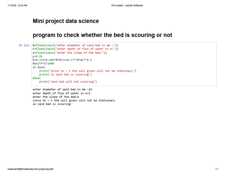 Mini Project - Jupyter Notebook | PDF