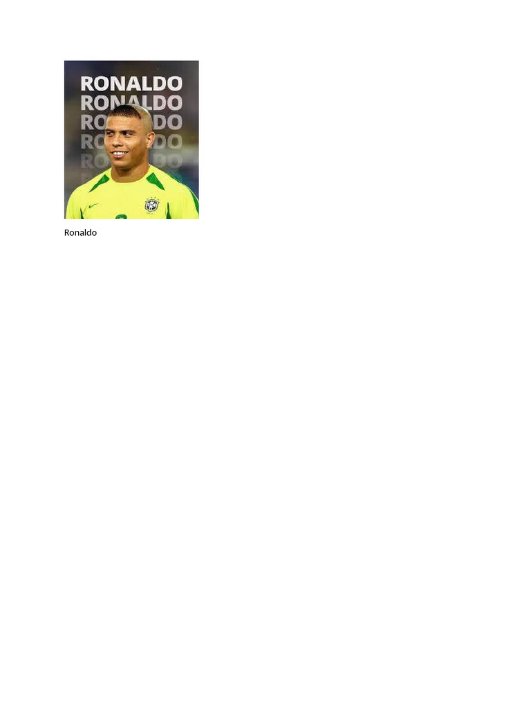 Ronaldo 1 | PDF