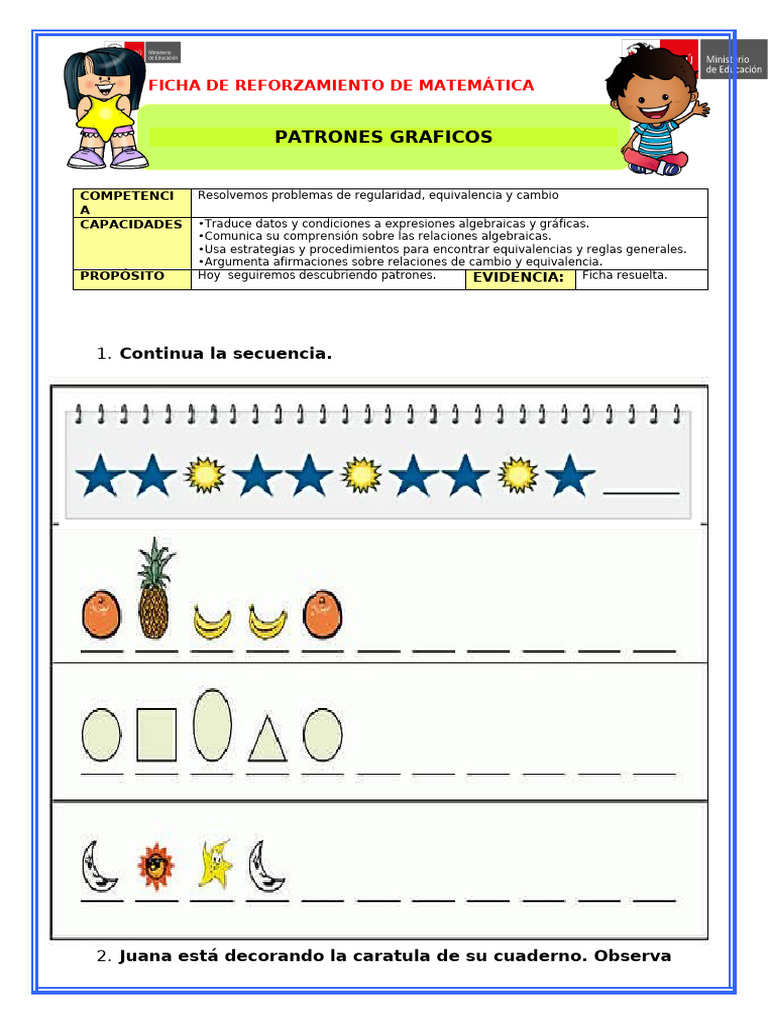 S2 Ref Mat Patrones Graficos | PDF