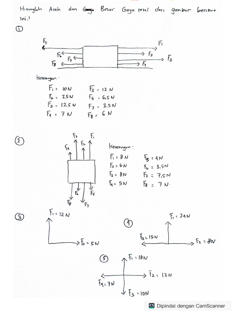 Tugas Vektor - 1 | PDF