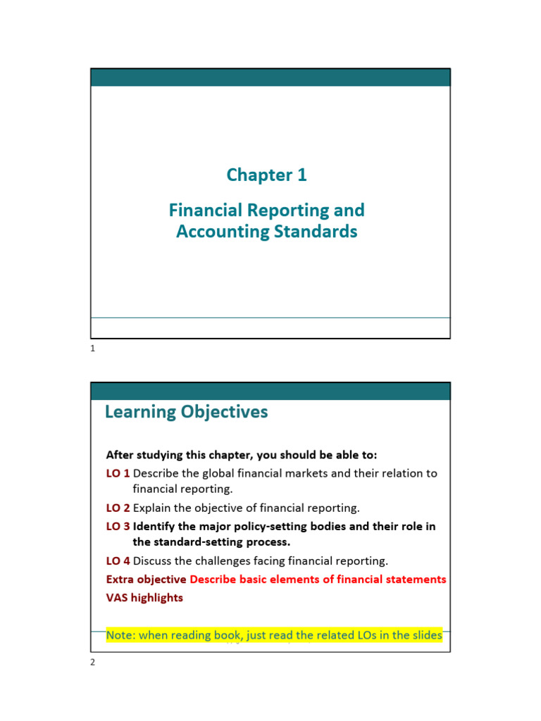 2024 Topic 1-Financial Reporting and Accounting Standard (Reading ...