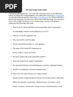 FFA Opening and Closing Ceremony Script | PDF