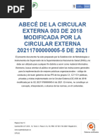 Resumen Circular Externa 20211700000005-5 de 2021 PDF | PDF