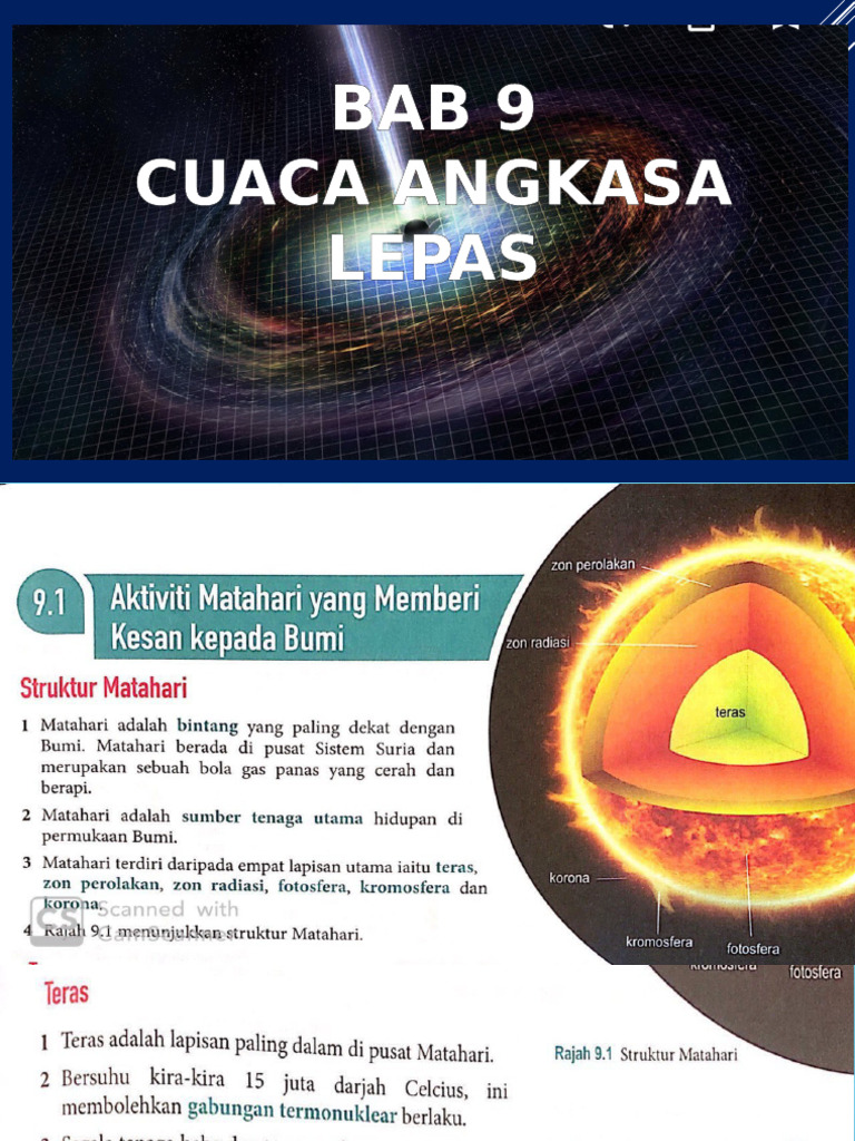 f3 Bab 9 Cuaca Angkasa Lepas | PDF