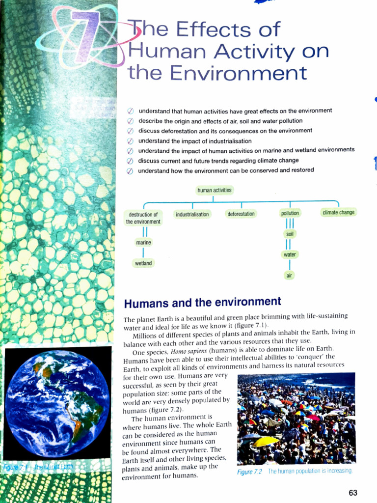 Human Impact on Environmental Health | PDF | Endangered Species ...