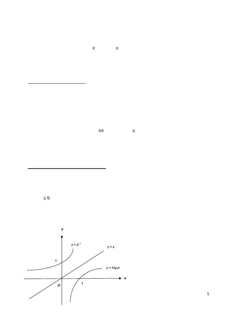 Exponetial and Logarithmic Functions (2023 - 2024) Student Handout No. 8 | PDF | Logarithm ...