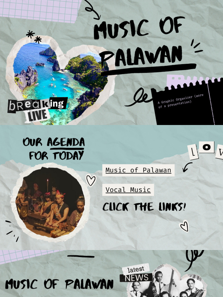 Music of Palawan Graphic Orgnanizer PDF | PDF