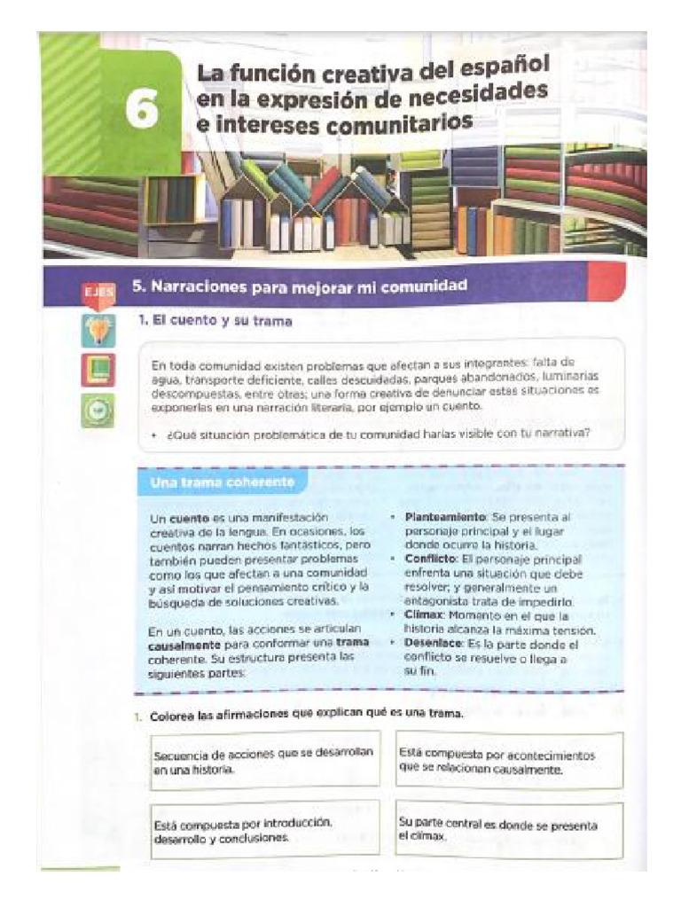 Cuadernillo de Trabajo Español Cuento 3 Al 21 de Sept 23 | PDF