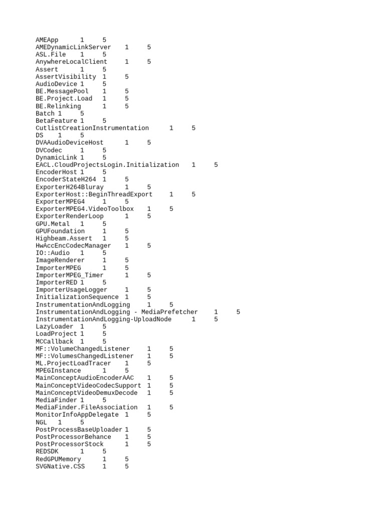 Trace Database | PDF