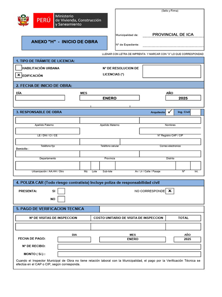 Solicitud de Licencia de Habilitación Urbana | PDF