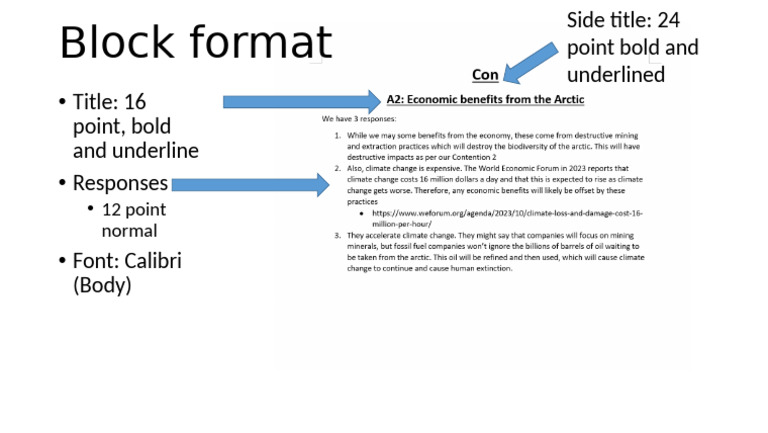 Blocks Format | PDF