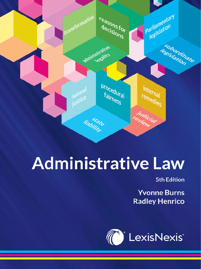 Administrative Law - Yvonne Burns - Radley Henrico - 5, 2020 - LexisNexis - 9780639008820 - Anna ...