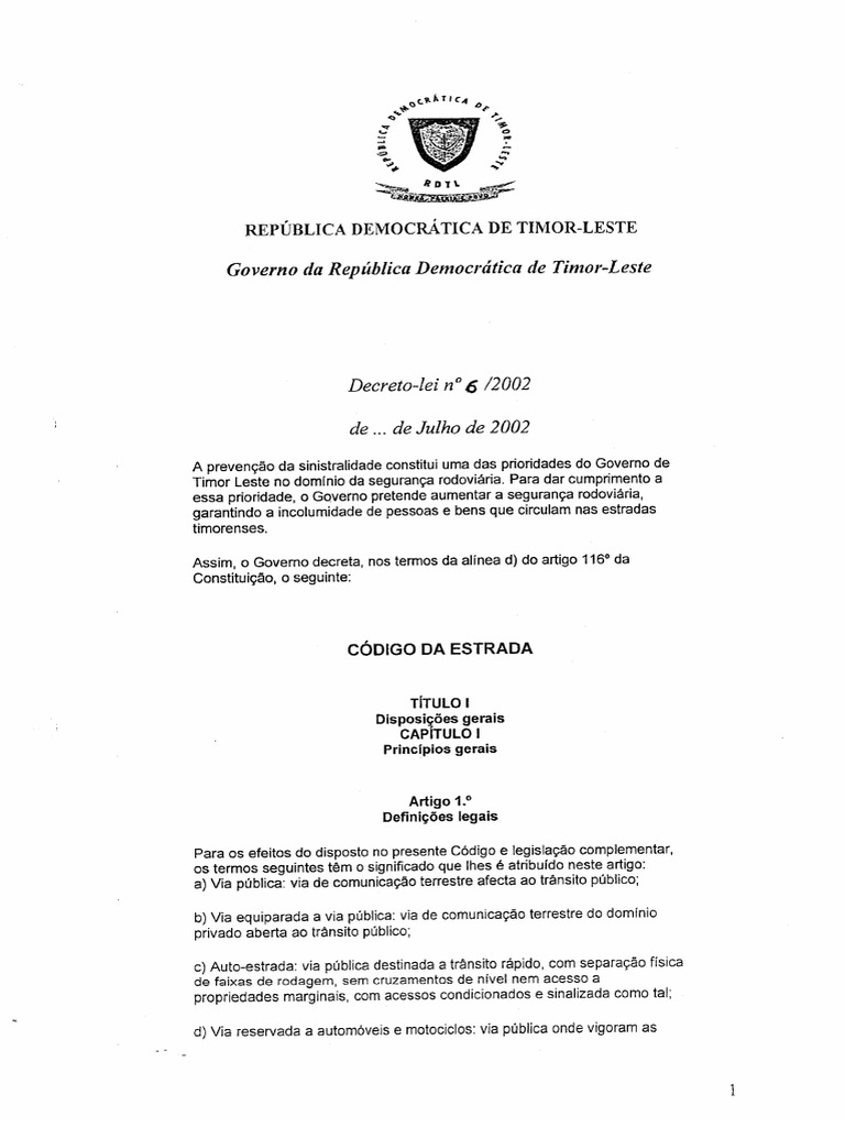 Decree Law 2003 06 | PDF