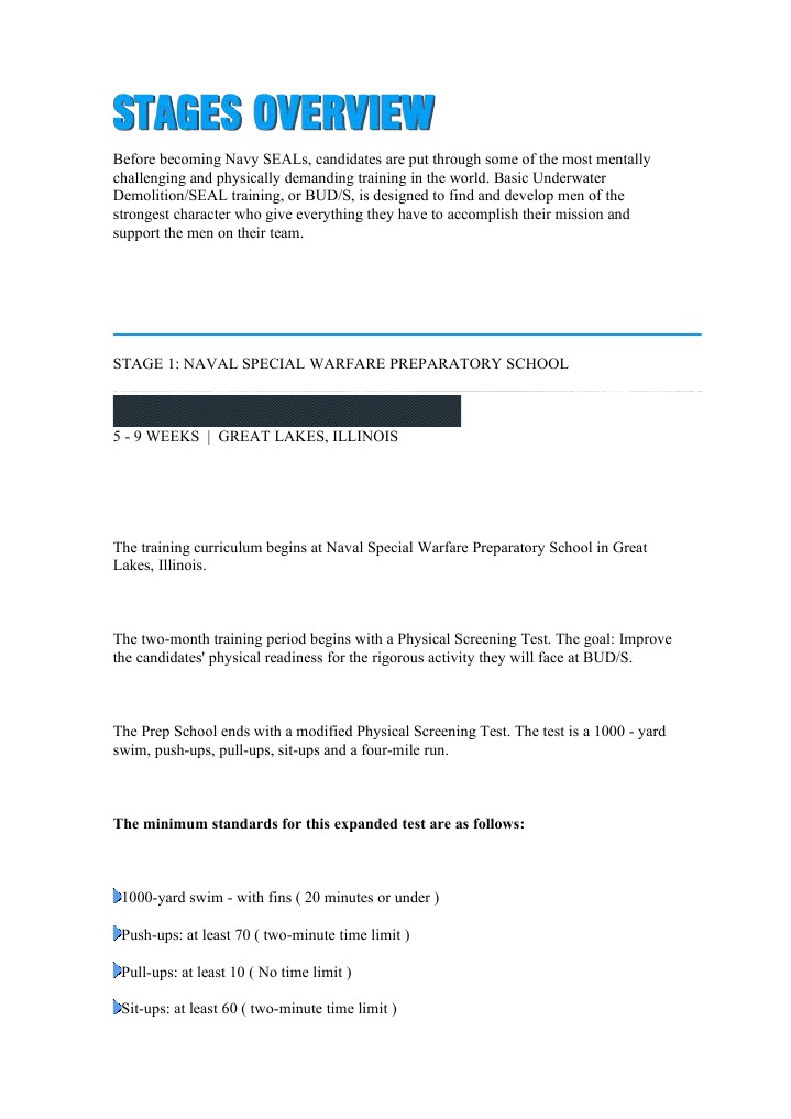 Before Becoming Navy SEALs | PDF | International Security ...