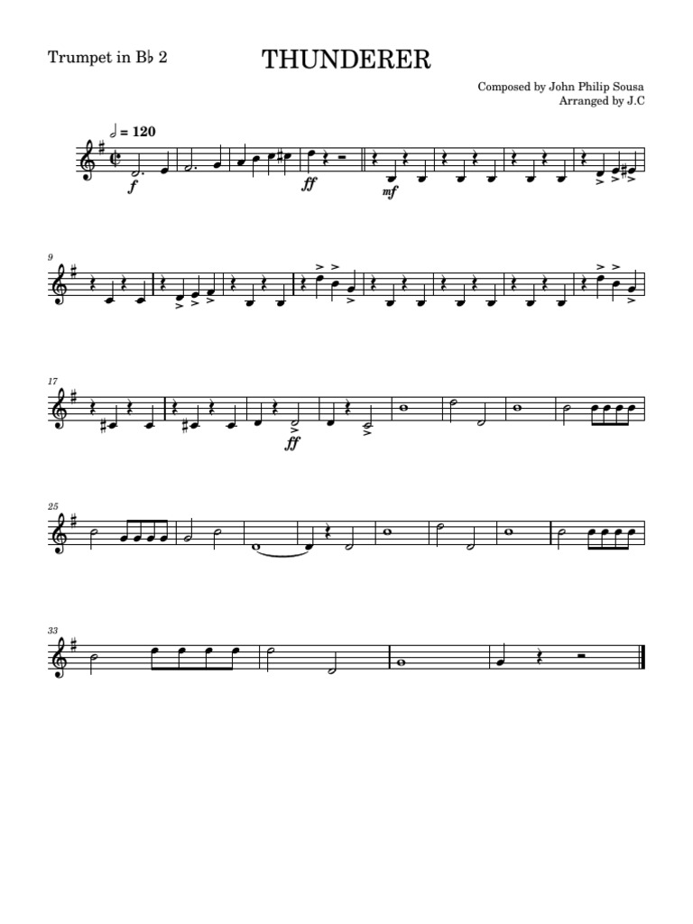 6-Trumpet in BB 2 | PDF