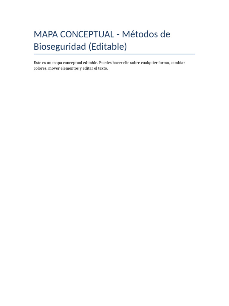 Mapa Conceptual Editable Base | PDF