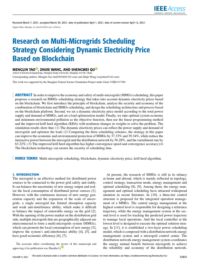 Research On Multi Microgrids Scheduling Strategy Considering Dynamic