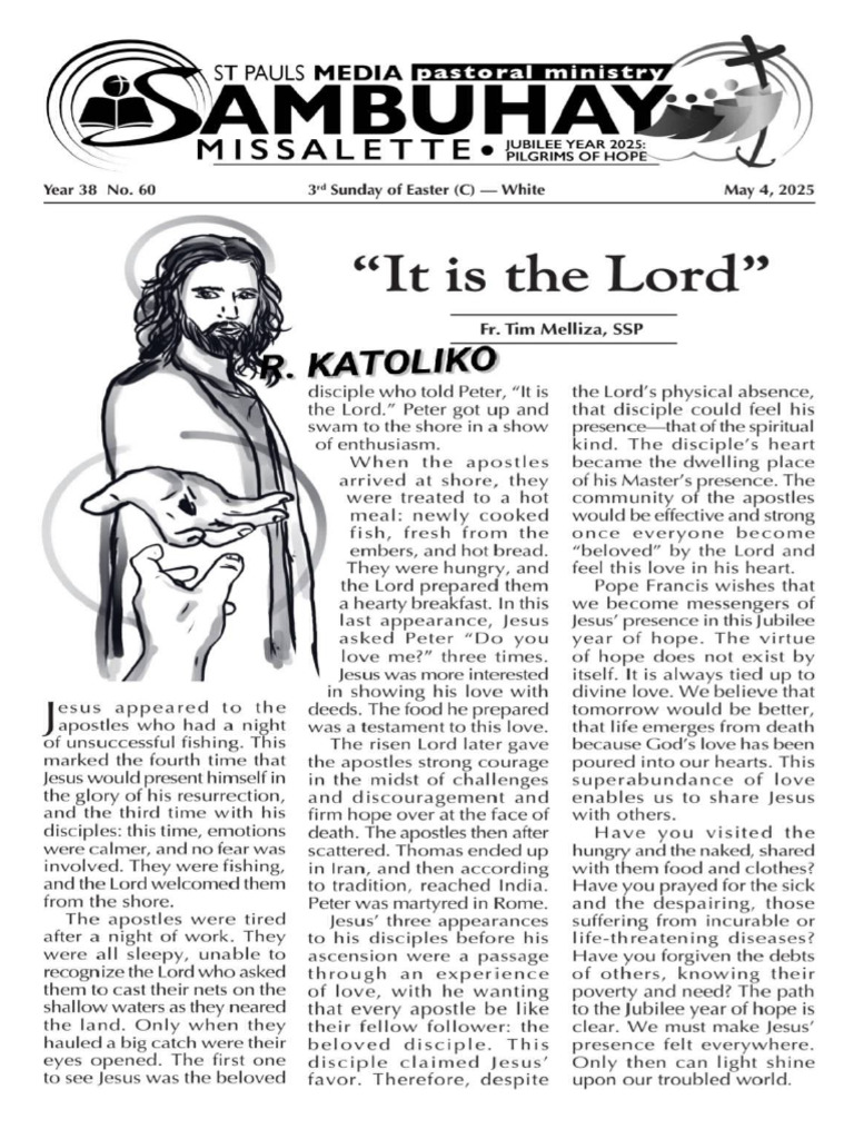 May 4, 2025 - Missalette (English) | PDF