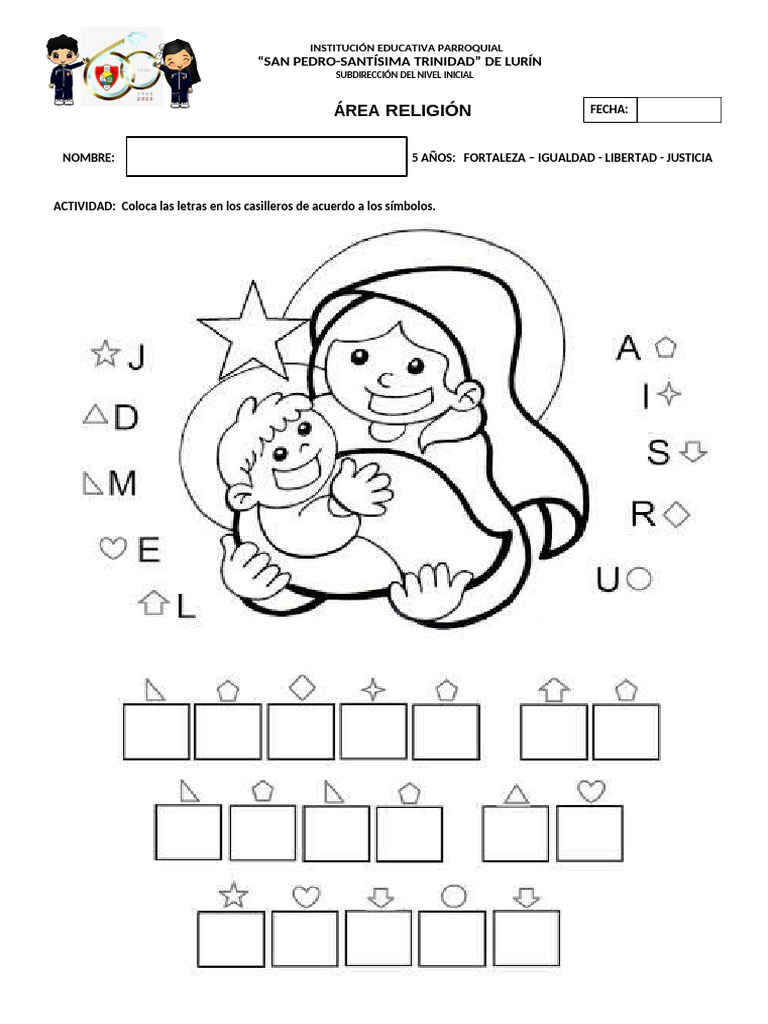 Ficha de Religion | PDF