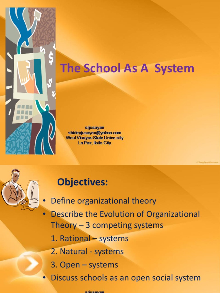 The School As A System | PDF | Rationality | Organizational Behavior