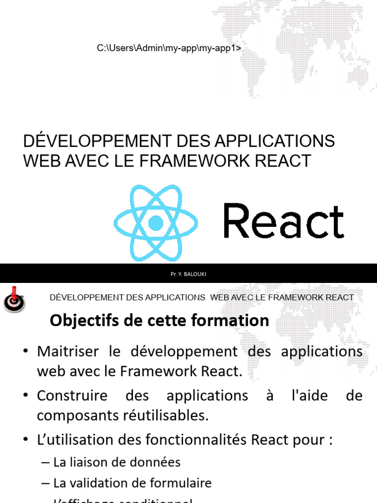 React-Cours - Partage2 | PDF | JavaScript | Informatique