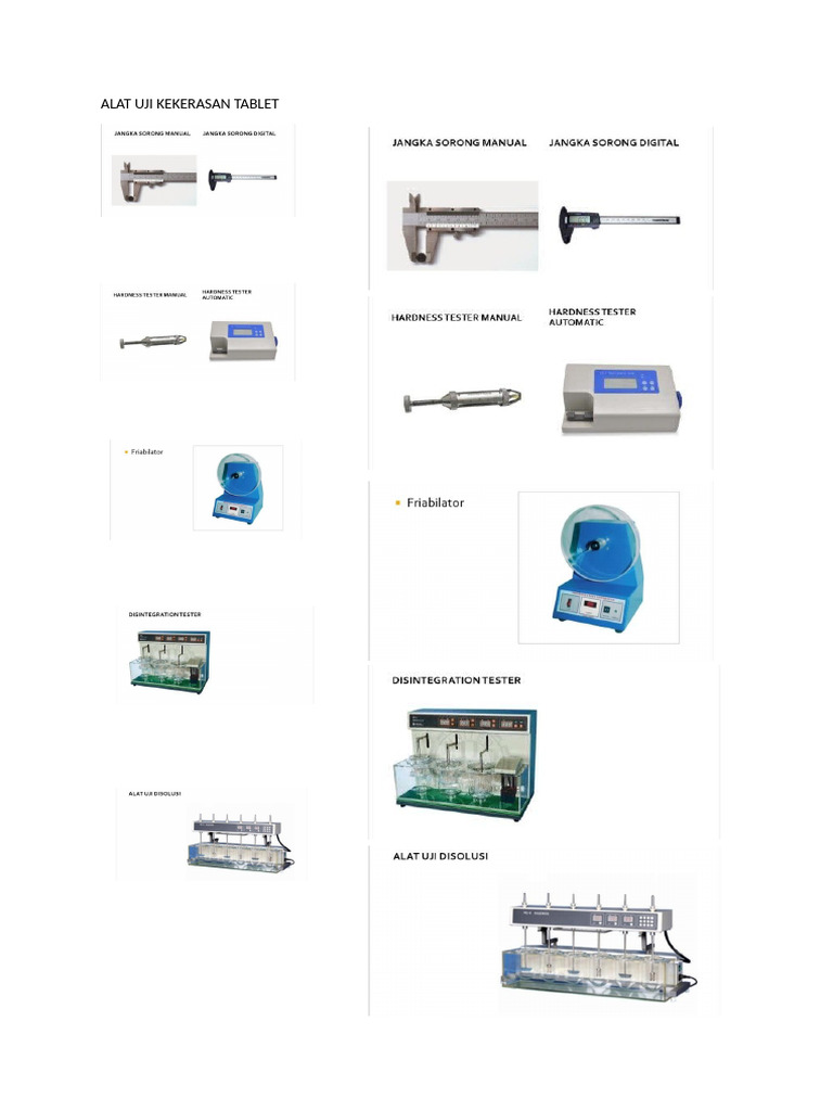 Alat alat laboratorium farmasi | PDF