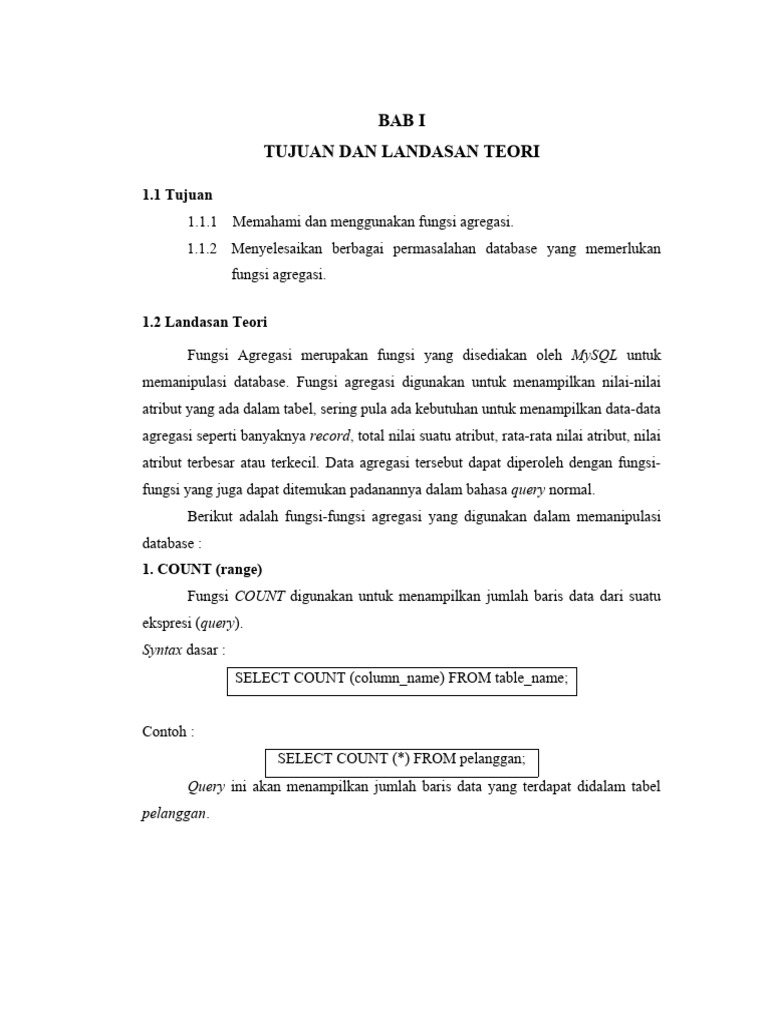 605459907-Laporan-Hasil-Praktikum-Basis-Data-Modul-4-Fungsi-Agregasi-4 ...