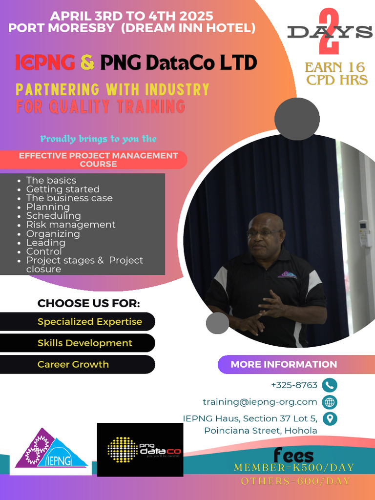 IEPNG CPD Short Course Update! | PDF