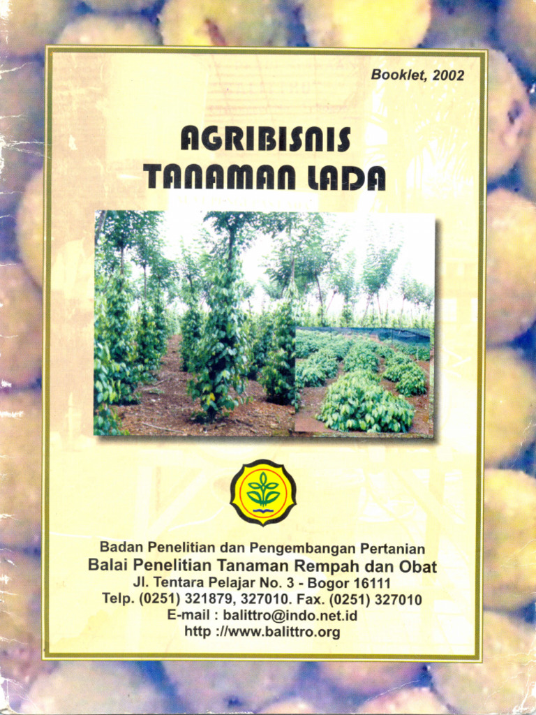 Agribisnis Tanaman Lada | PDF