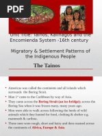 Grades 10 & 11 - Social Practices of The Tainos Handout | PDF