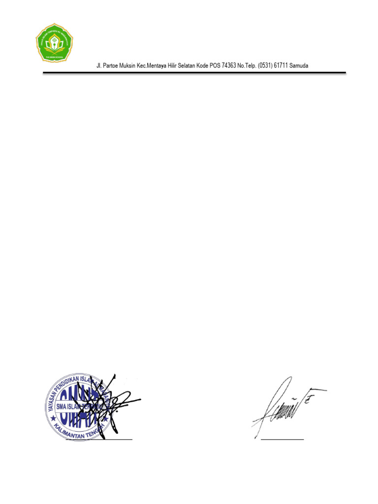 Surat Undangan Purna Siswa | PDF