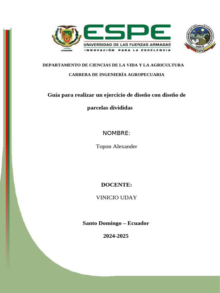 Guia para Diseño de Parcelas Divididas | PDF | Ventana (informática ...