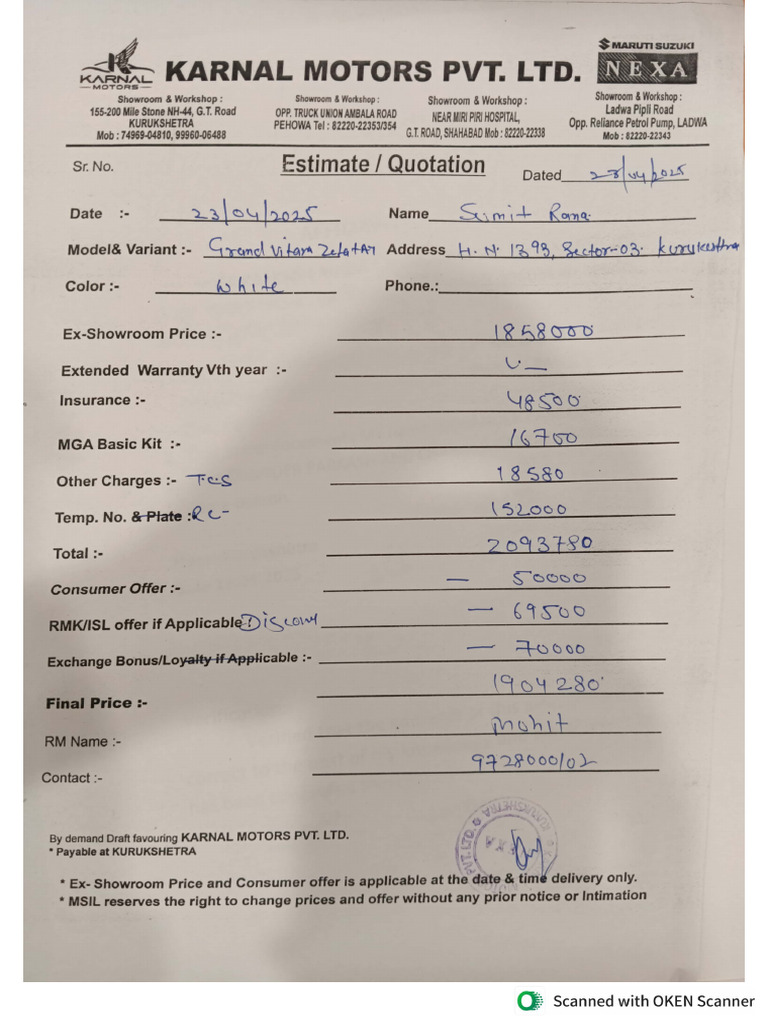 Sumit Rana Quation | PDF