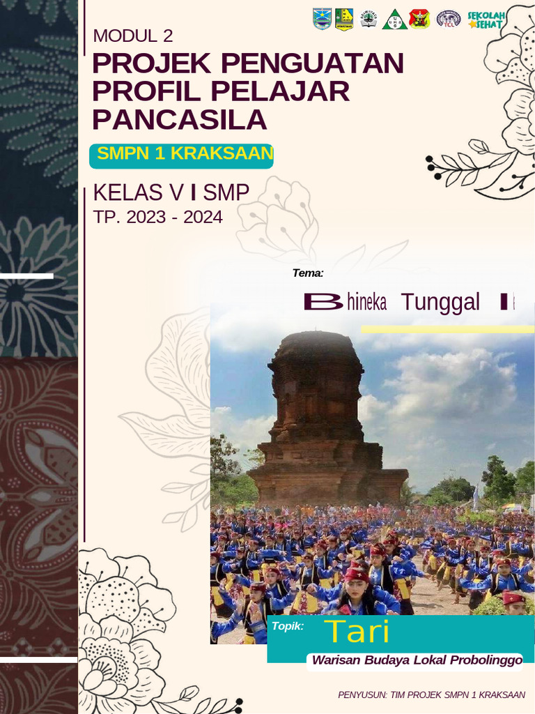 Modul p5 Kelas 7 Tari Glipang - Compressed | PDF