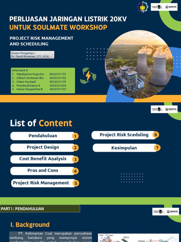Tugas UAS - Kelompok 8 - Project Risk Management | PDF