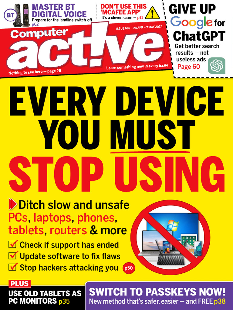 Computeractive Issue 682, 24 April-7 May 2024 | PDF | Windows 10 | Microsoft Windows