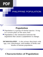 Philippine Population Overview 2025 | PDF