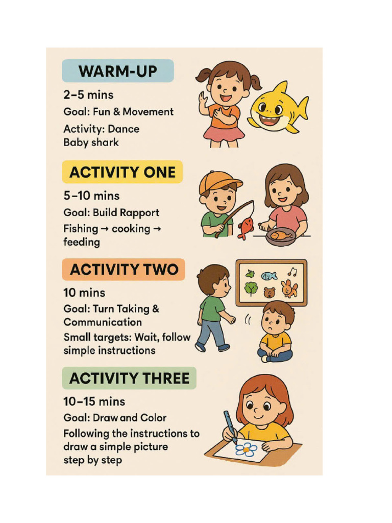 Visual Schedule 1 | PDF