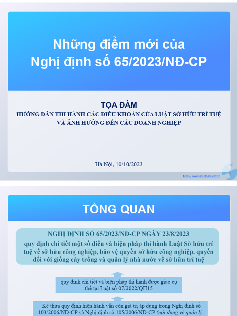 Chuyen de 2 - Diem Moi ND 65 | PDF