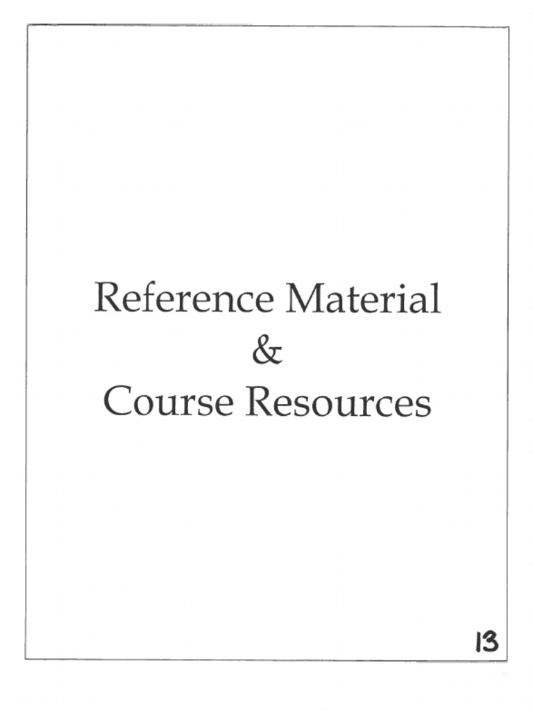 ENG4C Reference Material | PDF