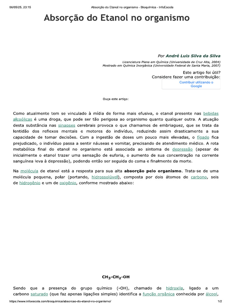 Etanol | PDF